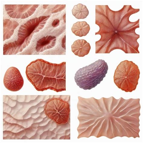 A Collection Of Pictures Of Different Types Of Shells And Corals