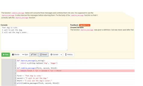 solved please help me to fix the given code do not