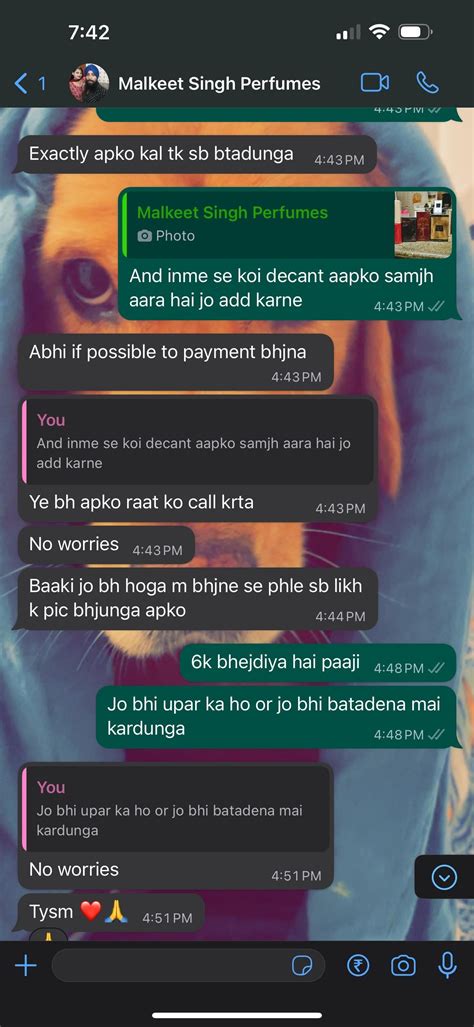 Review On Recent Order Placed With Malkeet Singh Rdesifragranceaddicts