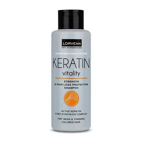 LORVENN HAIR PROFESSIONALS Шампунь KERATIN VITALITY для восстановления ...