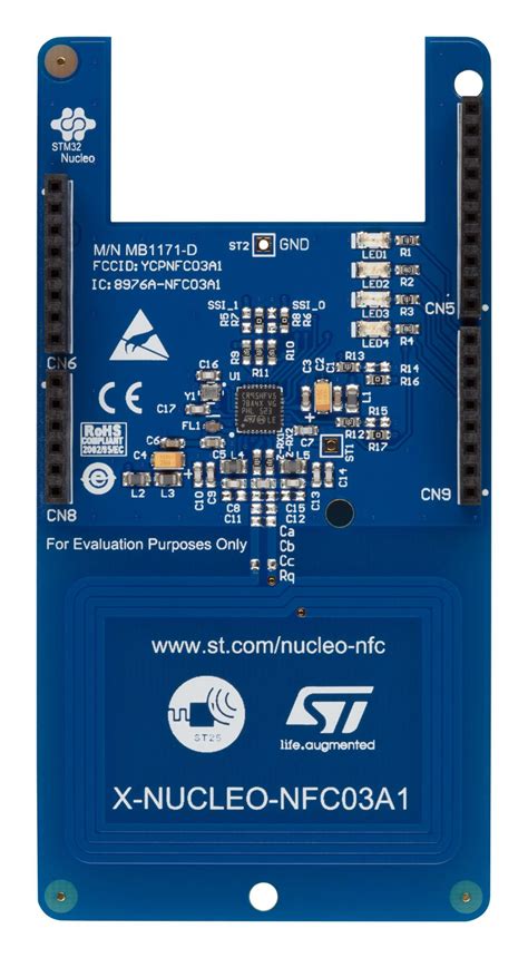 X Nucleo Nfc03a1 Stmicroelectronics Expansion Board Nfc Card