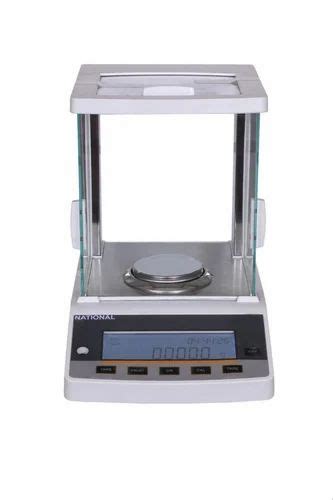 National Digital Anylitical Scale Jewellery Lab Scale Capacity 120 Gm