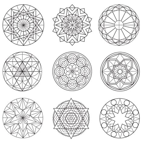 Dividing A Circle Into Equal Parts Practical Work 51 Geometric