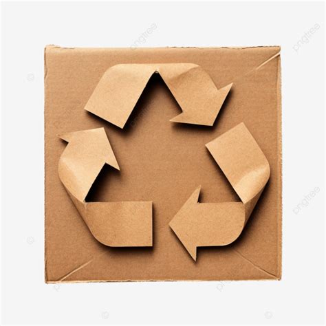 클리핑 패스를 사용하여 격리된 재활용 판지 낡은 상자 자르다 Png 일러스트 및 이미지 에 대한 무료 다운로드 Pngtree