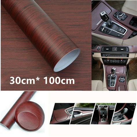 Buy Total Home 12x40 Car Interior Diy Wood Grain Texture Car
