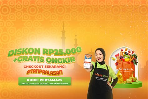 Belanja Sembako Online Buat Lebaran Lebih Hemat Di HappyFresh