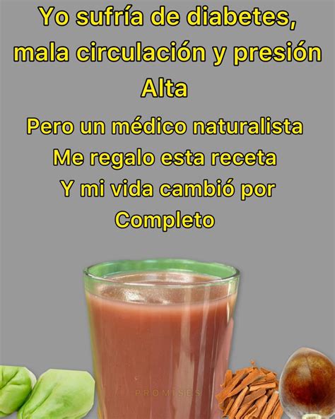 Tenía Mala Circulación y Azúcar Alta Pero Esta Receta Natural Me Salvó
