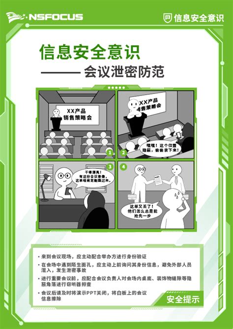 漫画海报——信息安全意识企业版新体育网