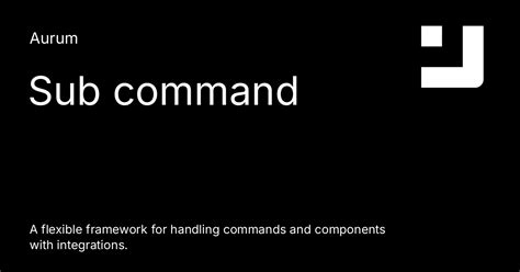 Sub Command Aurum