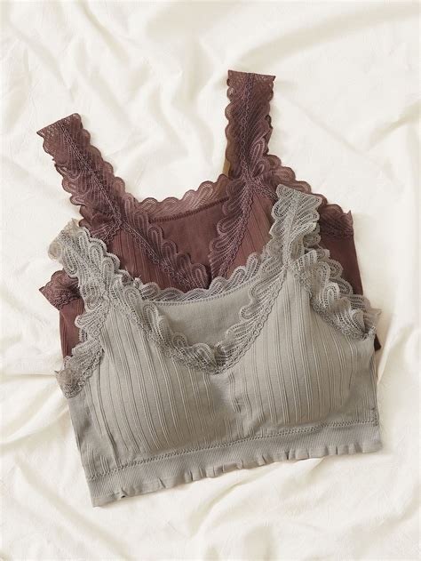 2pack Floral Lace Bra Set Artofit