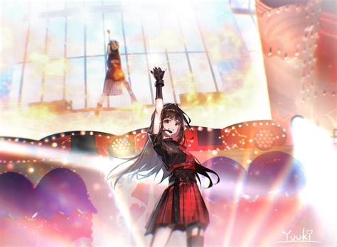Yuuki Setsuna And Kusunoki Tomori Love Live And 2 More Drawn By