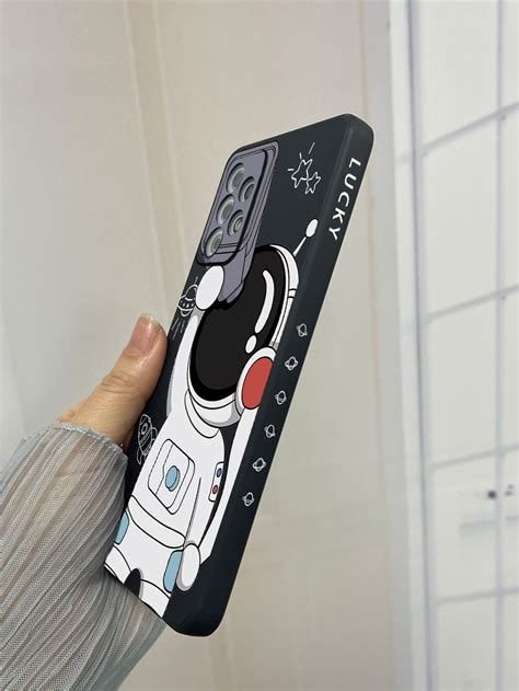 Funda para móvil con astronauta de dibujos animados Estuches lindos Fundas para samsung