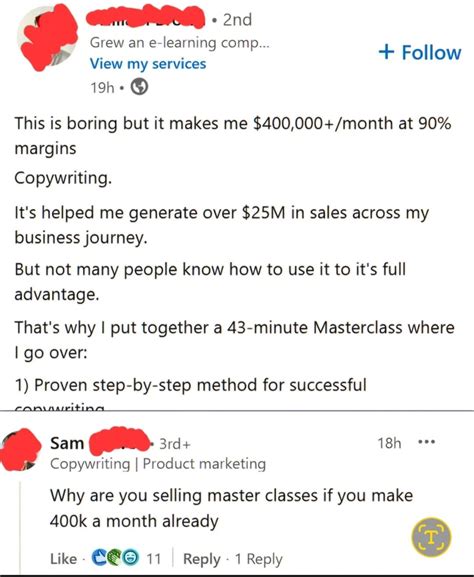 I Agree With Sam Here Is Why People Write Posts Like This You May Think This Is A Flex And It