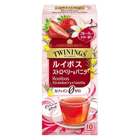 카페인 제로편강 물산 트와닝 루이 보스 스트로베리 Amp바닐라 1상자10백입 재팬스토어 일본약 의약품 전문