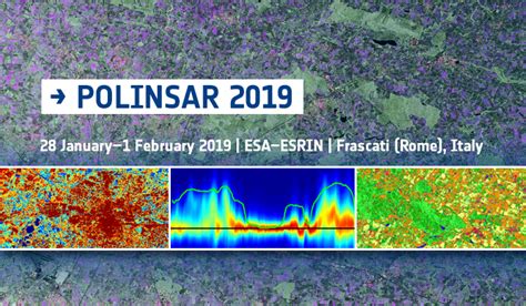 Polinsar 2019 And Advanced Course On Radar Polarimetry Polarimetry Step Forum
