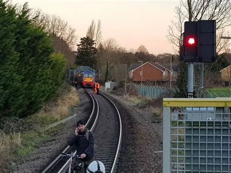 South Western Railway Disruption Passengers Evacuated Onto Tracks Near