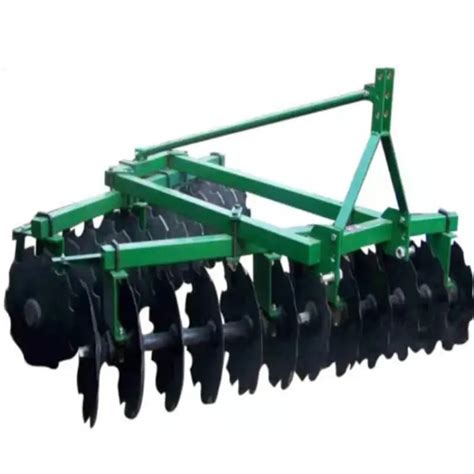 Agricultural 24 Blades 60hp Farm Disc Plough Machine Tractor Three