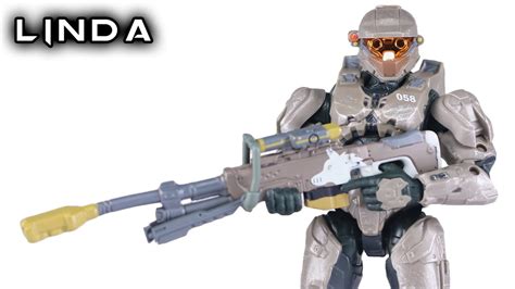 Jazwares LINDA 058 Spartan Collection Halo Infinite Action Figure
