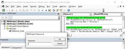 Protect VBA Code With Password