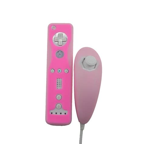 1 Pack Wireless Controller And Nunchuck For Wii And Wii U Console