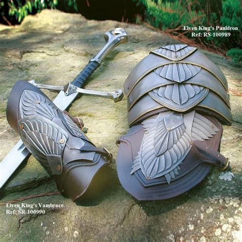 Elven Kings Vambraces Arm Armour 100990 Windlass Steelcrafts