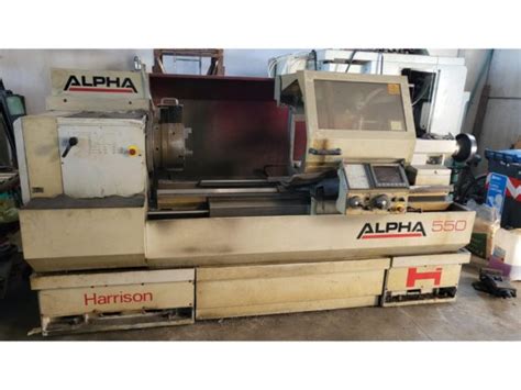 Harrison Alpha Ce Cnc Lathe With Turning Diameter X Bar Capacity Cnc Fanuc