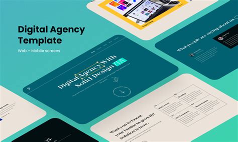 Digital Agency Website Figma