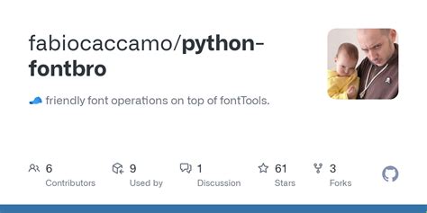 Github Fabiocaccamopython Fontbro Billedcap Friendly Font Operations On Top Of Fonttools