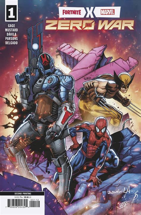 Fortnite X Marvel Zero War 1 Davila 2nd Printing Fresh Comics