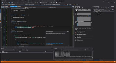 A Different And Seemingly Random Exception Occurs System