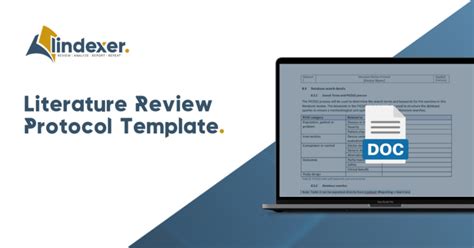 Literature Review Protocol Template Lindexer