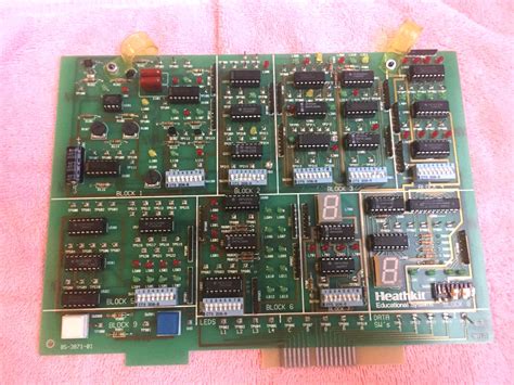 Heathkit Educational Systems Digital Board Etb 6201 A 4586321889