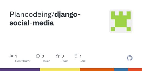 GitHub Plancodeing Django Social Media