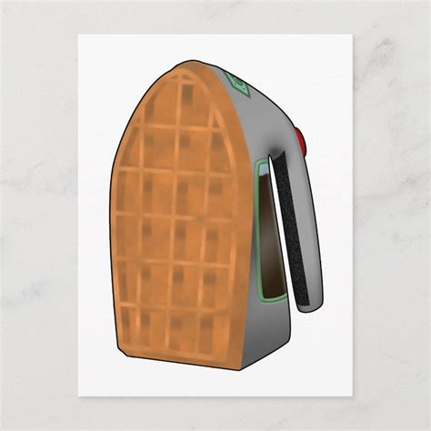 Waffle Iron Postcard Zazzle