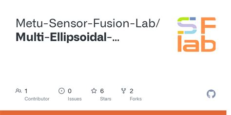 github metu sensor fusion lab multi ellipsoidal extended target