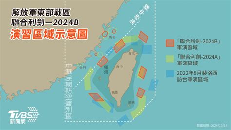 陸海警「首次環繞周邊海域」！配合利劍軍演 新路線緊黏台灣│tvbs新聞網