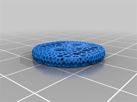 Бесплатный 3d файл Кнопка стилизованная под Харджета 👗・Дизайн 3d