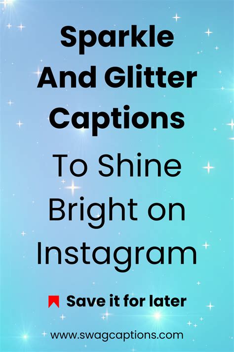 Sparkle And Glitter Captions To Shine Bright On Instagram Sparkle