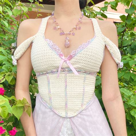 Calypso Corset Crochet Written Pattern Hope Stitch