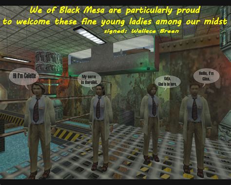 Female Scientists Addon Half Life Moddb