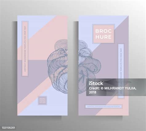 Desain Sampul Untuk Selebaran Poster Brosur Spanduk Majalah Set