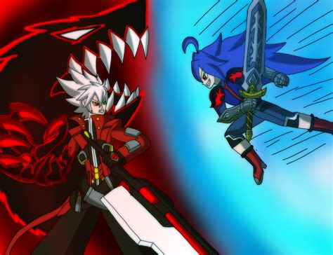 Bboc Ragna Vs Yukito By Brunozillinhero On Deviantart