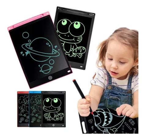 Pizarra blanca mágica para niños tableta LCD grande escritura y