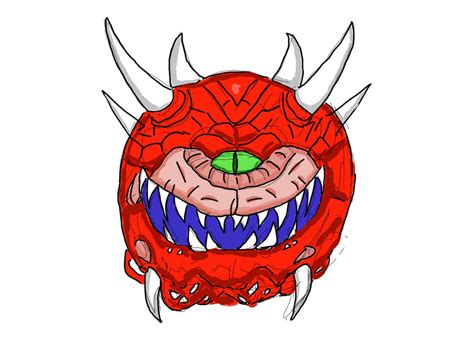 Cacodemon By Darkscythe89 On Deviantart