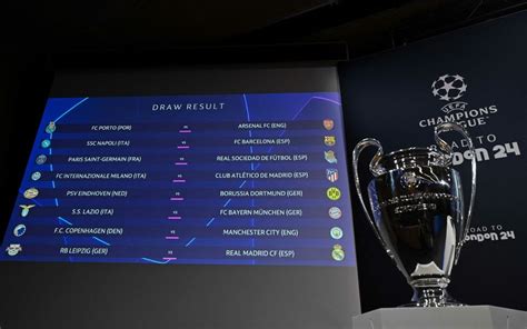 Paris Sg Real Sociedad En 8es Le Tableau Complet De La Ligue Des