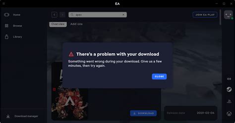 ea app you don t have access error r origin