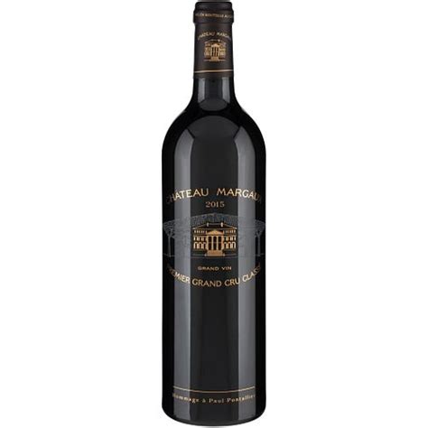 Château Margaux Cosecha 2015 Grand Vin Premier Grand Cru Classé