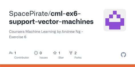 Github Spacepiratecml Ex6 Support Vector Machines Coursera Machine