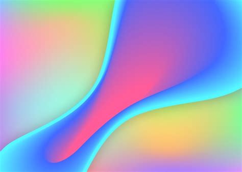 액체 동적 요소와 유체 모양 배경 프리미엄 벡터