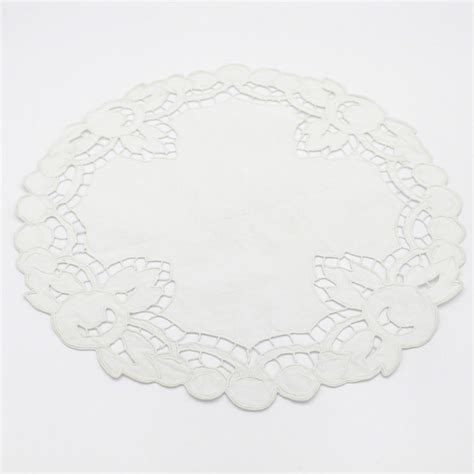 Linen Doily - A fine decoration for your bedside table